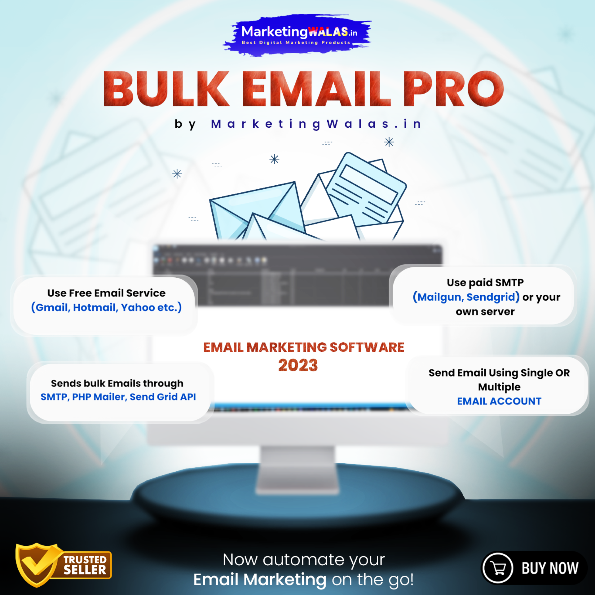 Bulk Emailer - Email Marketing - Best Digital Marketing Products Store!